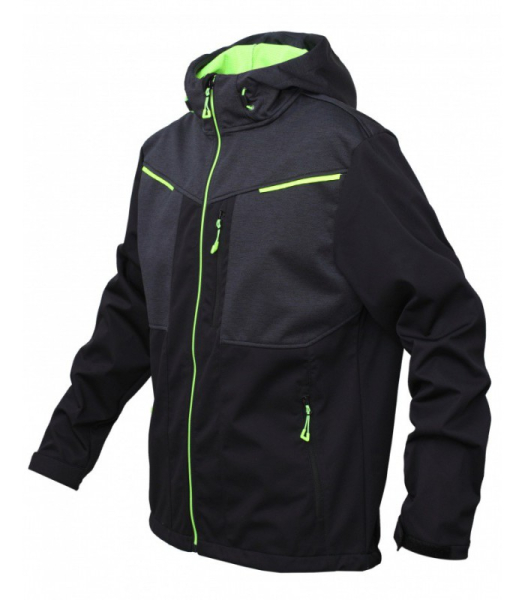 ROXET softshell jaka (pelēka/melna) ar TPU membrānu (JK-ROXET ...