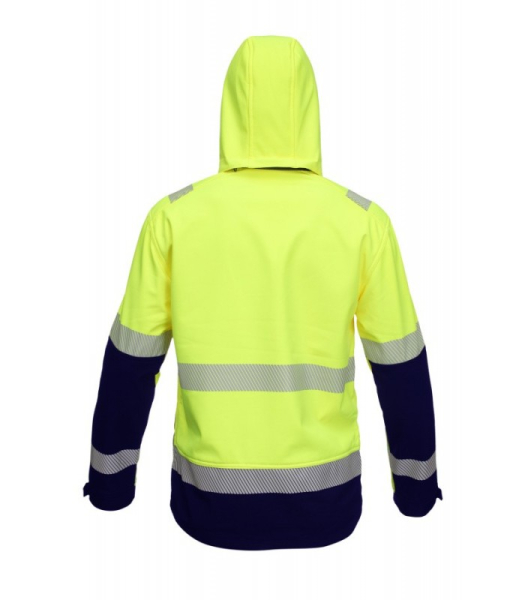 Softshell jaka VALENCIA HI-VIS Class 2 (JK-VALENCIA-C2) - Augstas redzamības jakas - Jakas ...