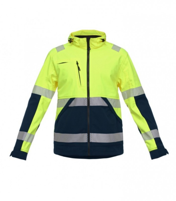 Softshell jaka VALENCIA HI-VIS Class 2 (JK-VALENCIA-C2) - Augstas redzamības jakas - Jakas ...